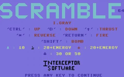 Herunterladen Scramble 64 【FREI】 | Retrolorian