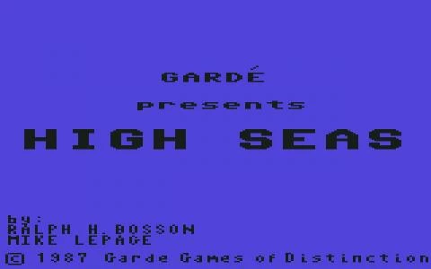 Download Ralph Bosson's High Seas 【FREE】 | Retrolorian