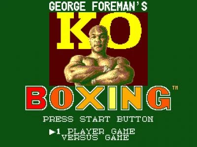 Download George Foreman's KO Boxing 【FREE】 | Retrolorian