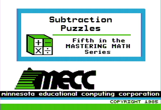 Download Subtraction Puzzles 【FREE】 | Retrolorian